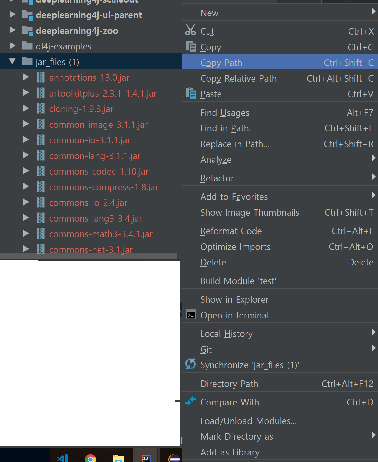 deeplearning 4j 라이브러리 자체를 인텔리제이를 이용해서 돌려보기. 1 - 설치 과정 - mindgit
